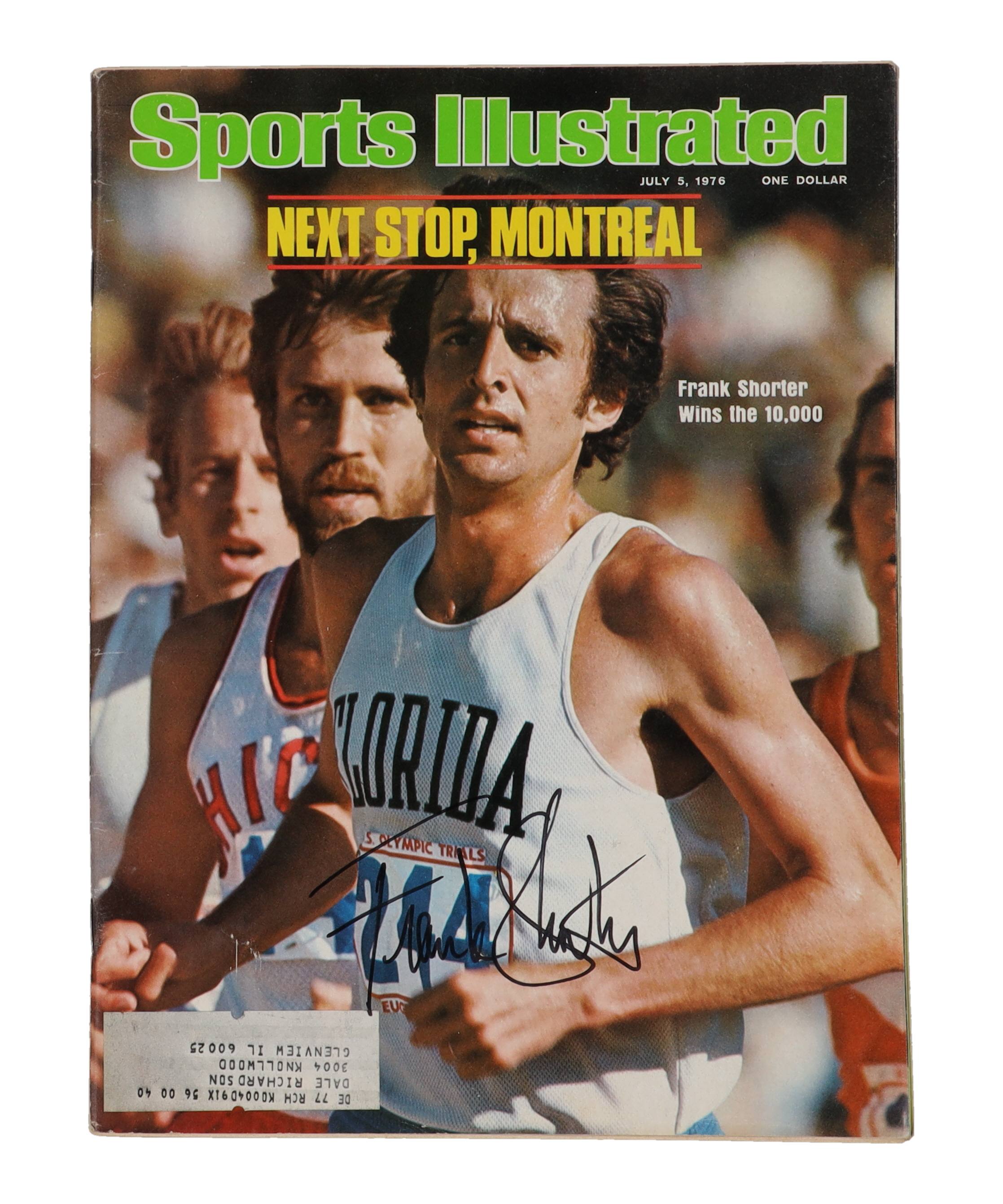 Frank Shorter Signed 1976 "Sports Illustrated" Magazine (JSA) | Pristine Auction