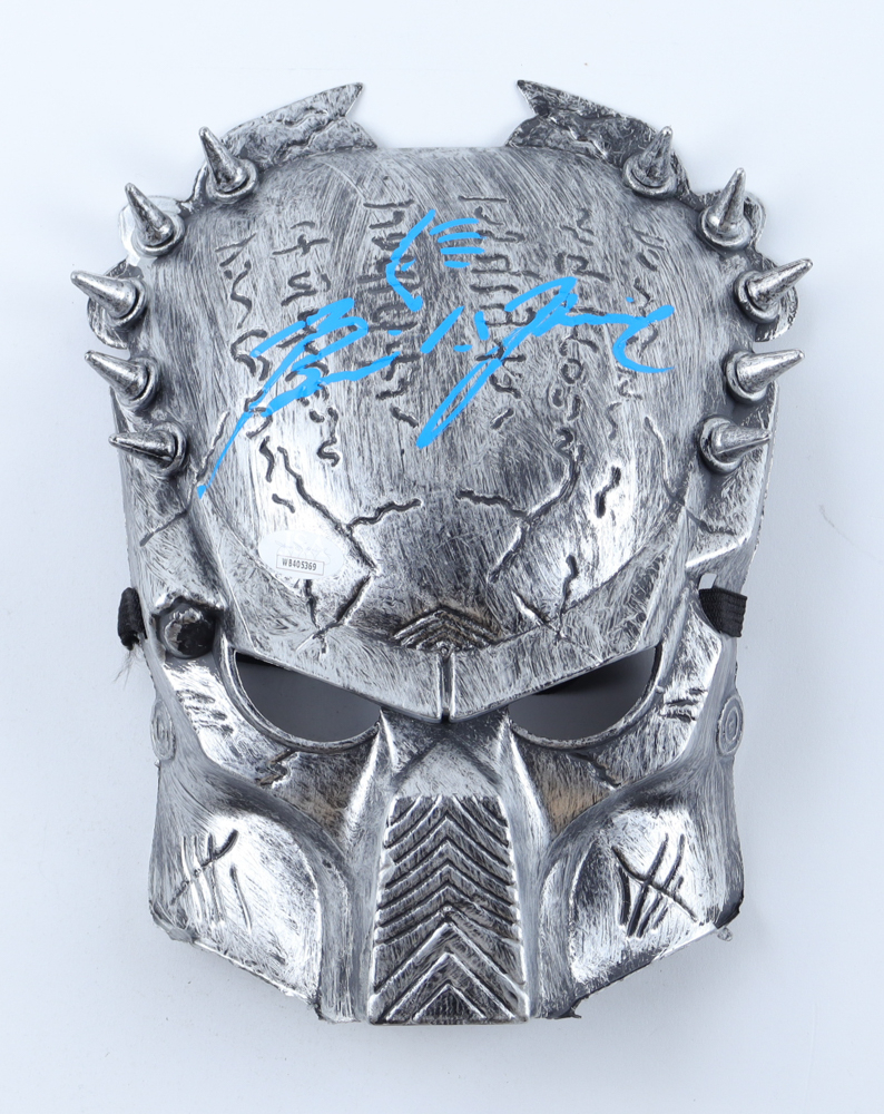 Brian A. Prince Signed "Predator" Mask with Hand-Drawn Predator Sketch ...