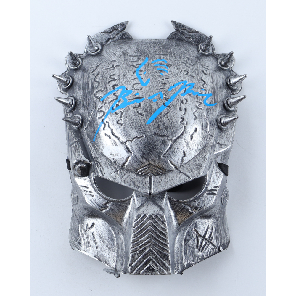 Brian A. Prince Signed "Predator" Mask with Hand-Drawn Predator Sketch ...