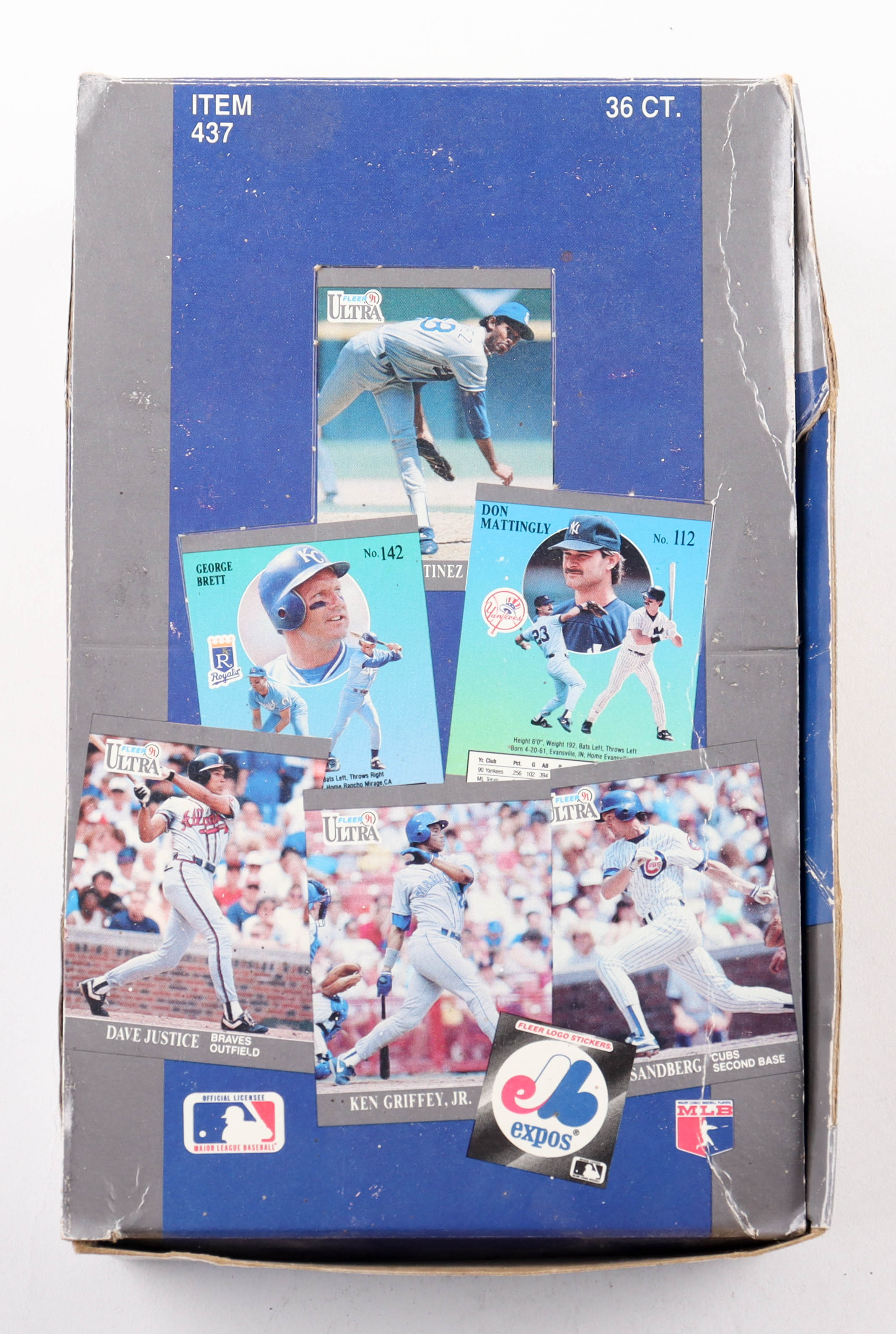 1991 Fleer Ultra Baseball Wax Box With (36) Packs | Pristine Auction