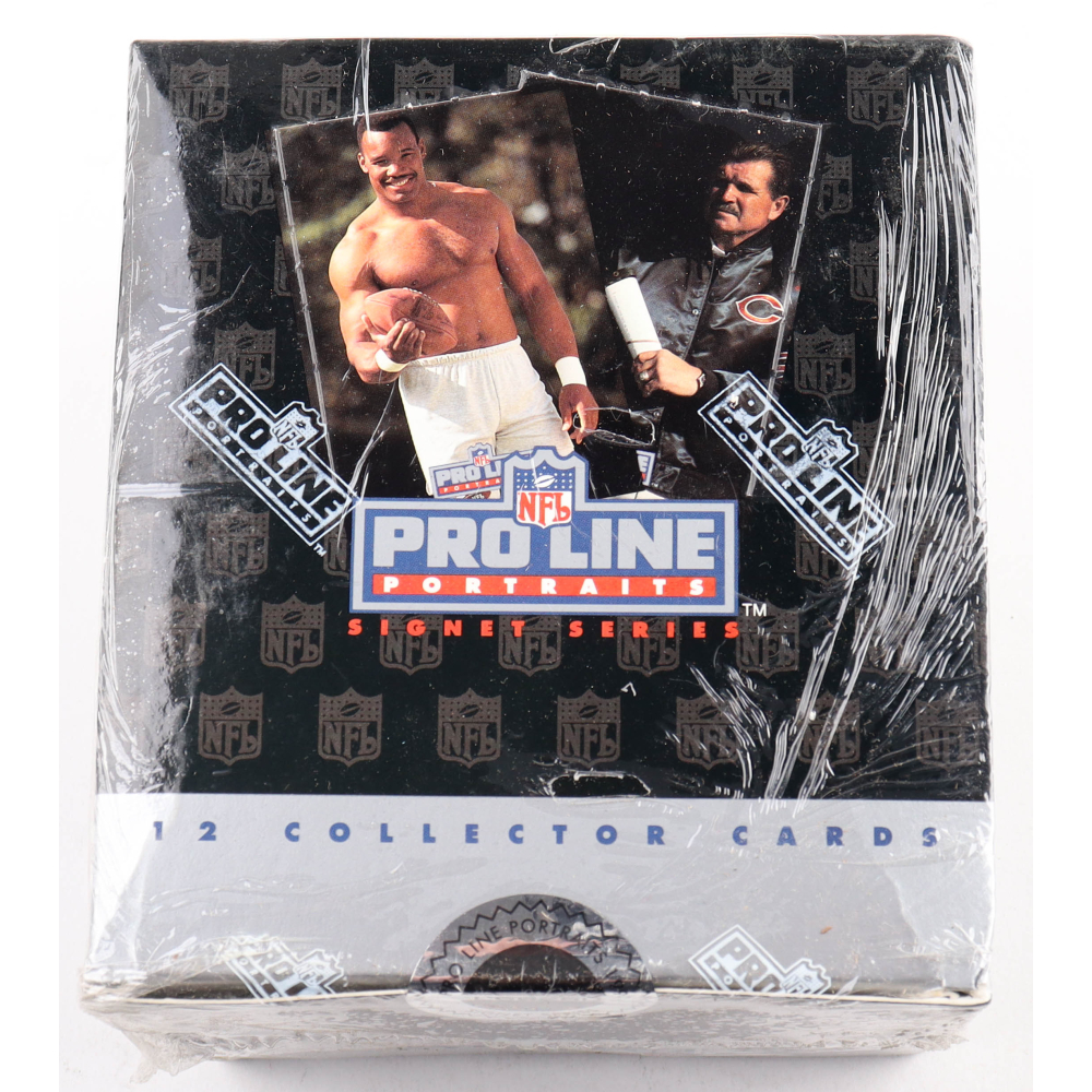 1991 NFL Pro Line Portraits Signet Series (12) Card Box | Pristine Auction