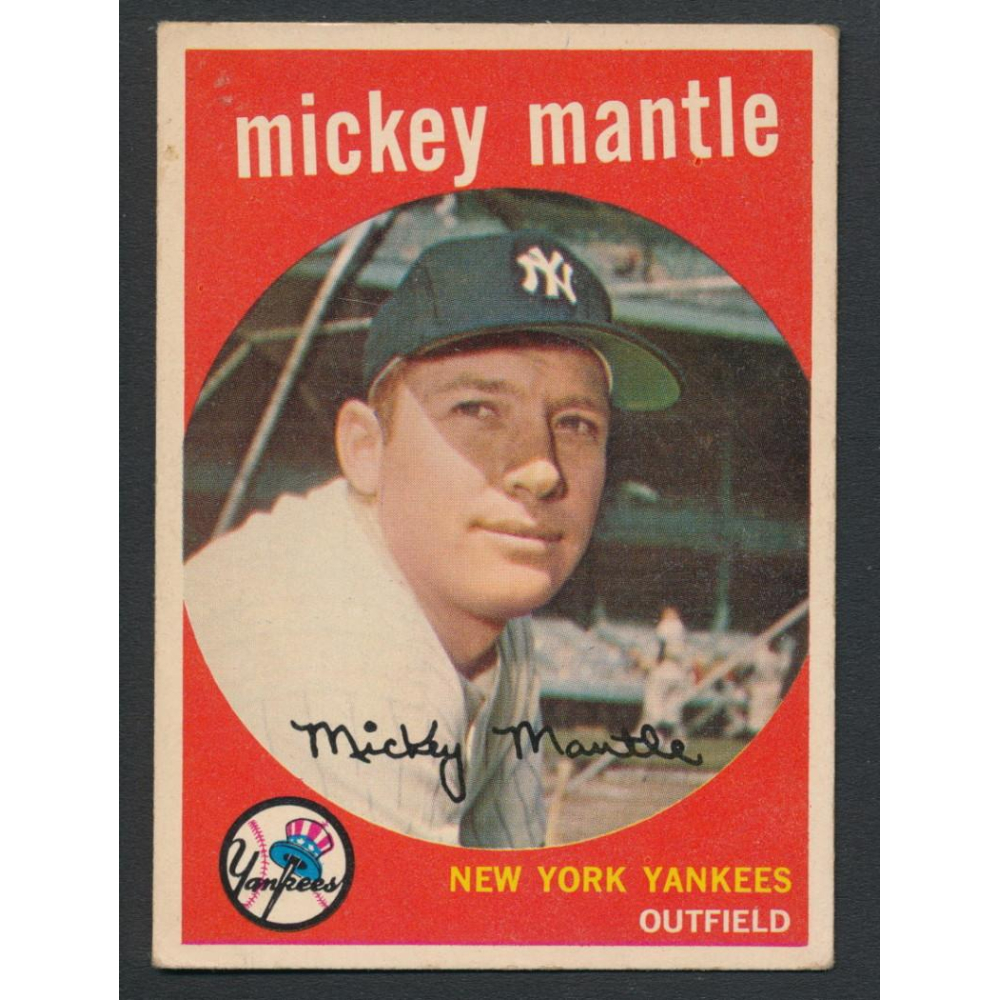 Mickey Mantle 1959 Topps #10 | Pristine Auction