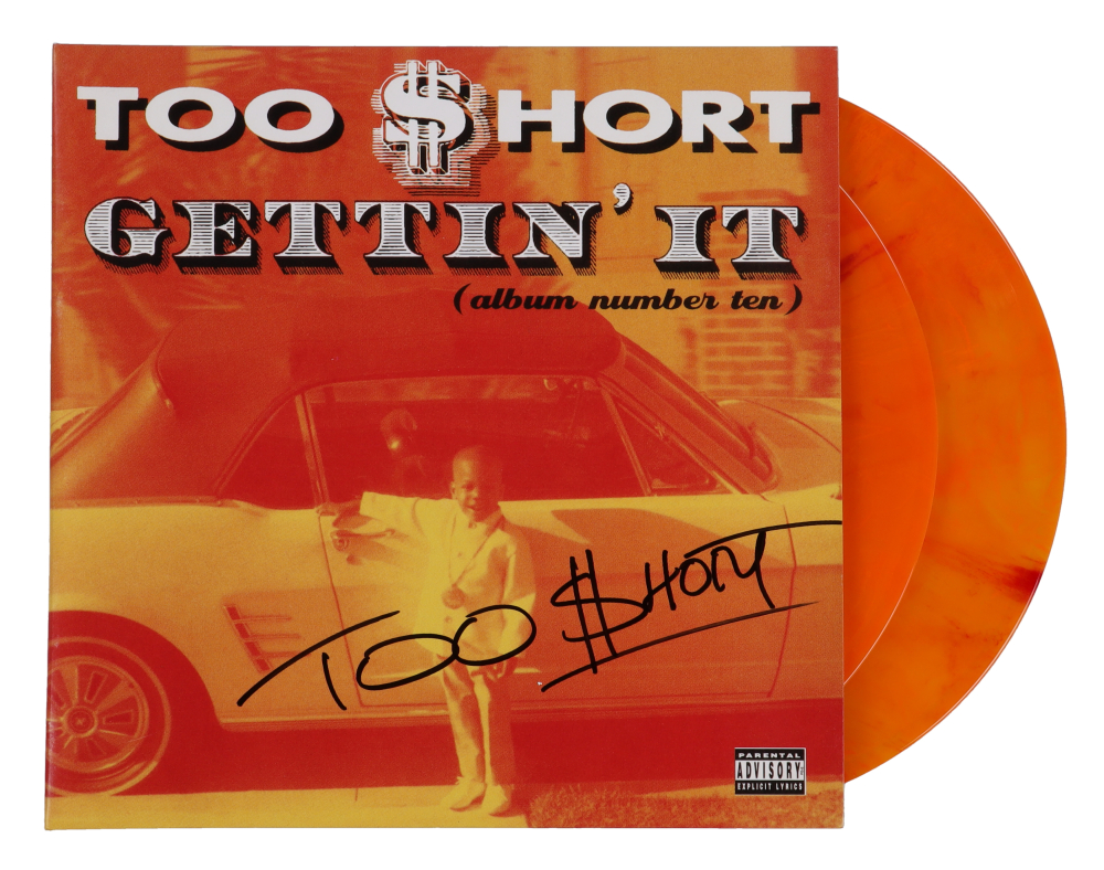 Too Short Signed "Gettin' It (Album Number Ten)" Vinyl Record Album ...