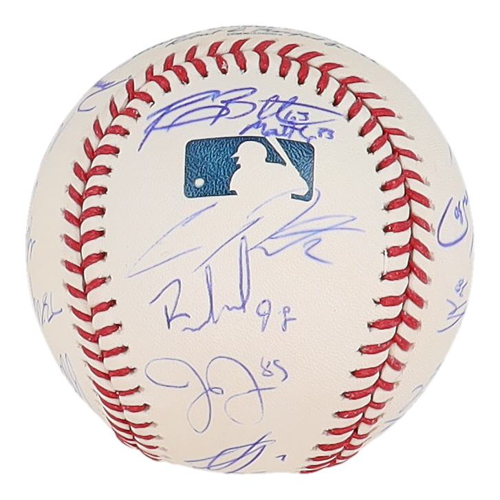 2019 RailRiders OML Baseball Signed by (22) with Nestor Cortes, Jay ...