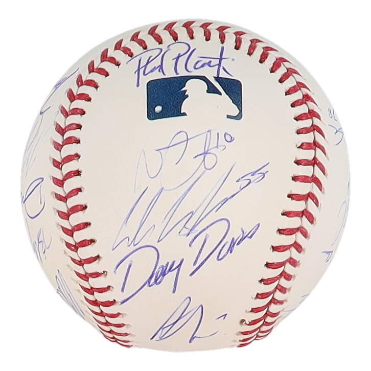 2019 RailRiders OML Baseball Signed by (22) with Nestor Cortes, Jay ...