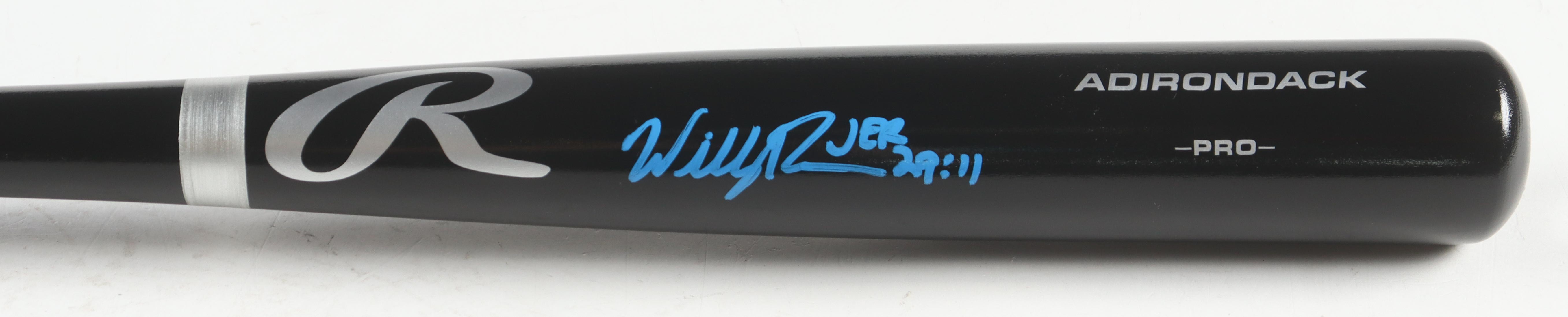 Will Benson Signed Rawlings Adirondack Pro Baseball Bat (Playball Ink ...