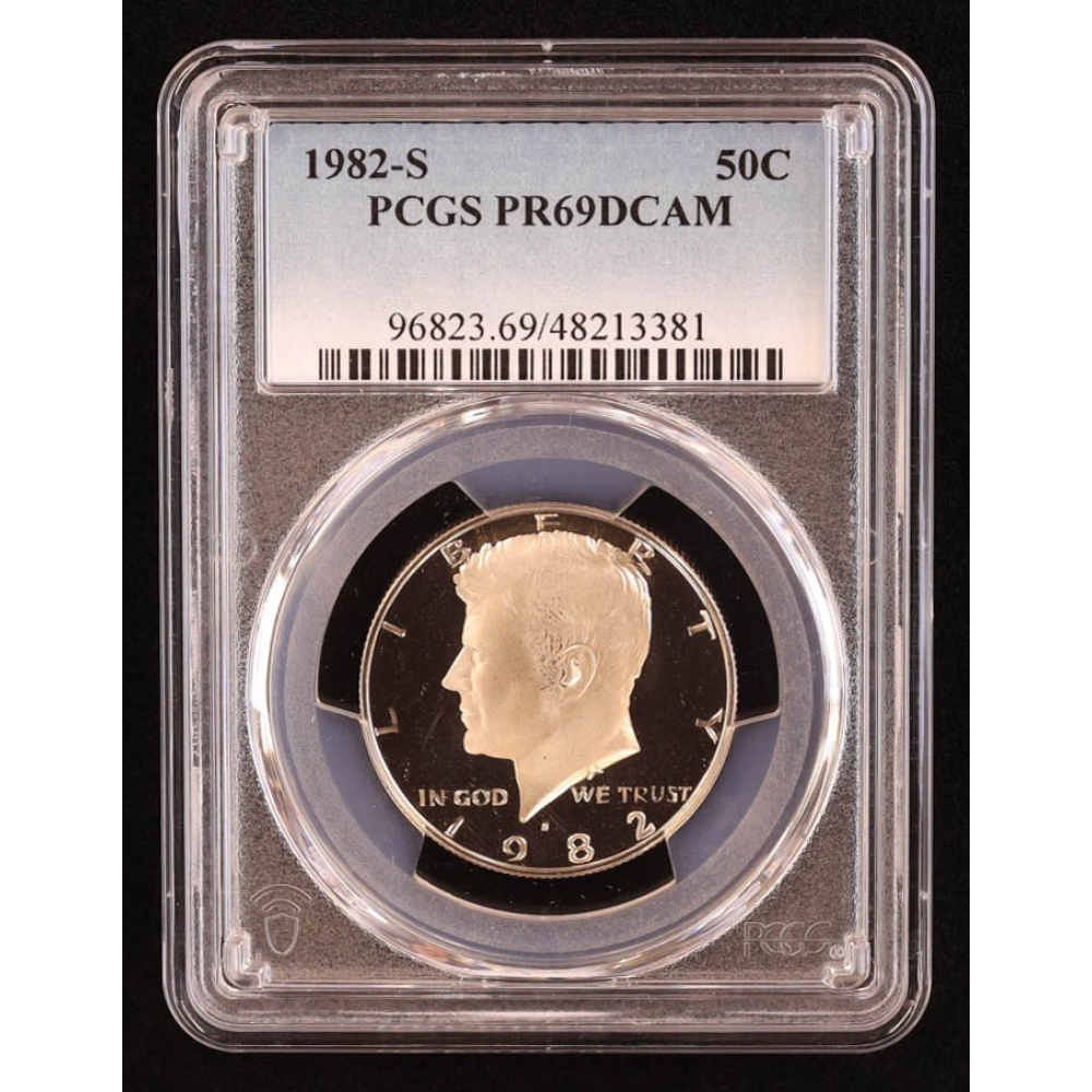 1982-S Kennedy Half Dollar - Deep Cameo Proof (PCGS PR69DCAM) | Pristine Auction