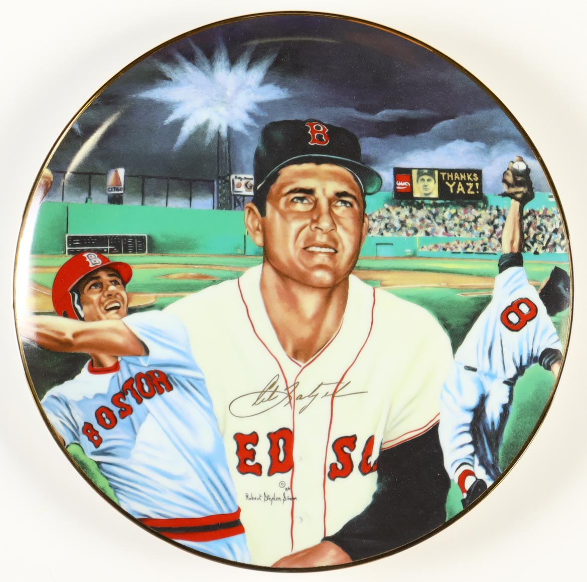 Carl Yastrzemski LE 1987 Sports Impressions "Yaz" Collector Ceramic ...