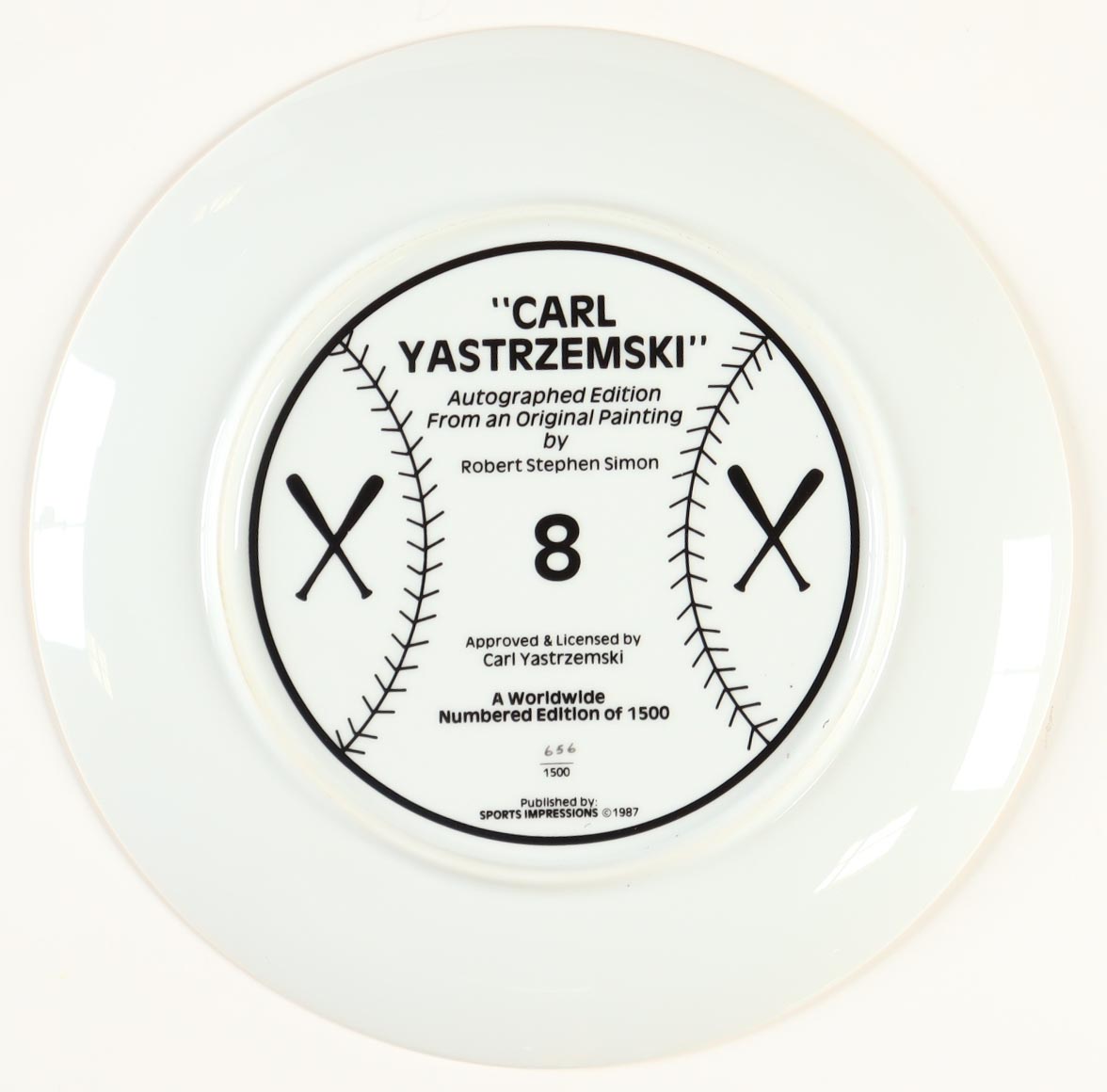 Carl Yastrzemski LE 1987 Sports Impressions "Yaz" Collector Ceramic ...
