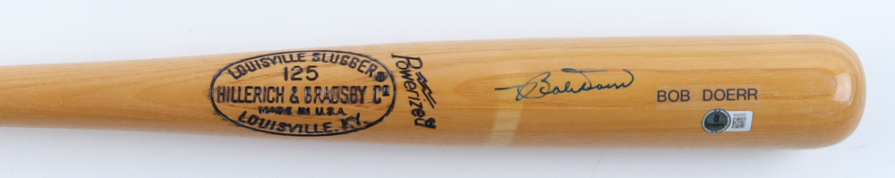 Bobby Doerr Signed Louisville Slugger Hillerich & Bradsby Player Model ...