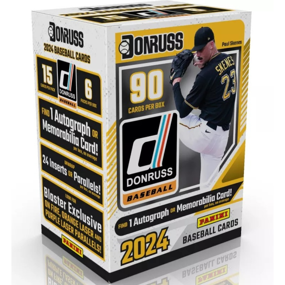 2024 Panini Donruss Baseball Blaster Box With (6) Packs | Pristine Auction