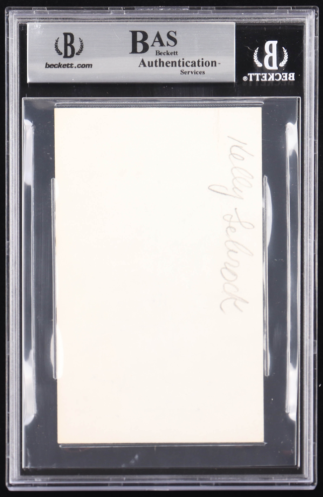 Kelly LeBrock Signed Index Card (Beckett) | Pristine Auction