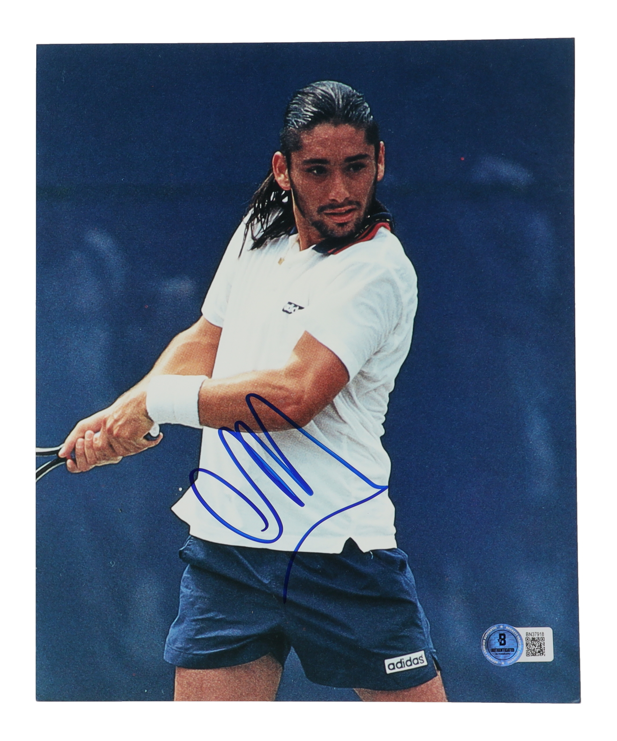 Marcelo Rios Signed 8x10 Photo (Beckett) | Pristine Auction