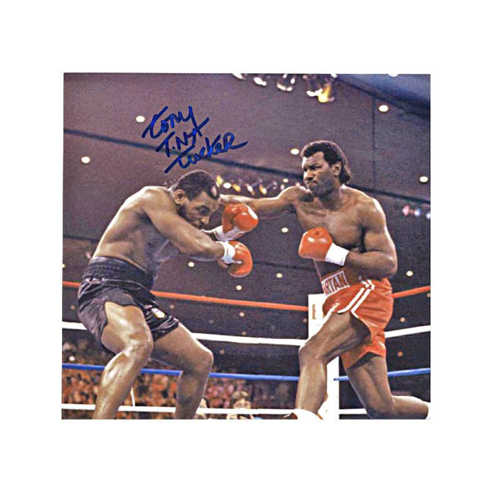 Tony Tucker Signed 8x10 Photo Inscribed "TNT" (SteinerCX) | Pristine ...