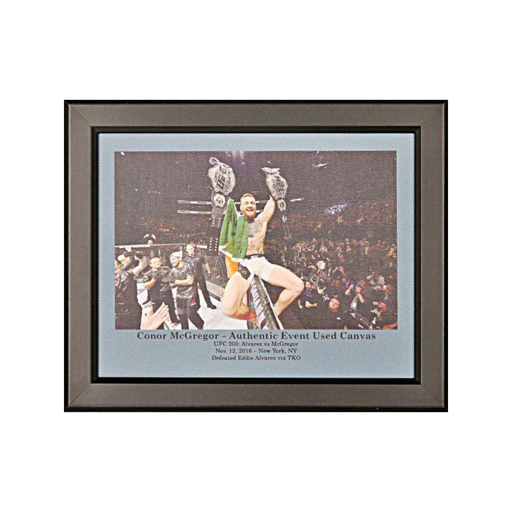 Conor McGregor UFC 205 Custom Framed Photo with UFC 205 Fight-Used ...