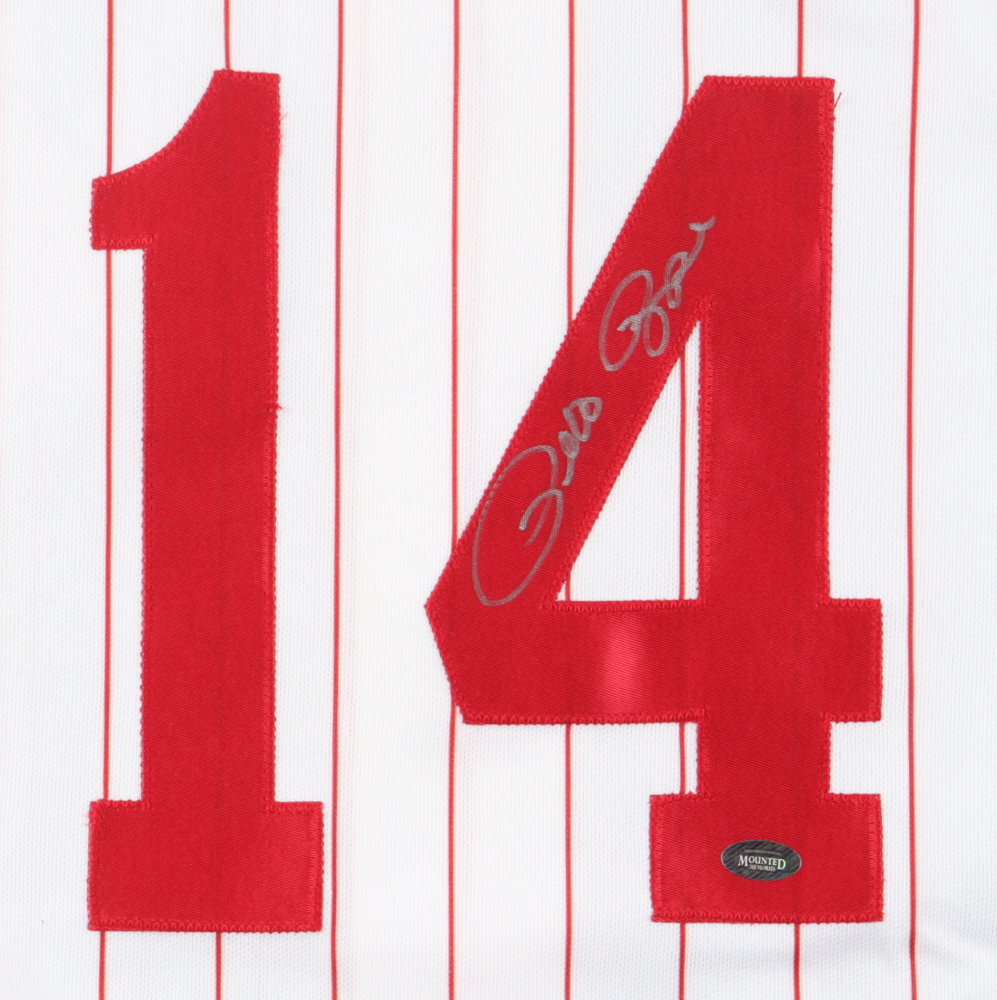 Pete Rose Signed Reds Jersey (Mounted Memories) | Pristine Auction