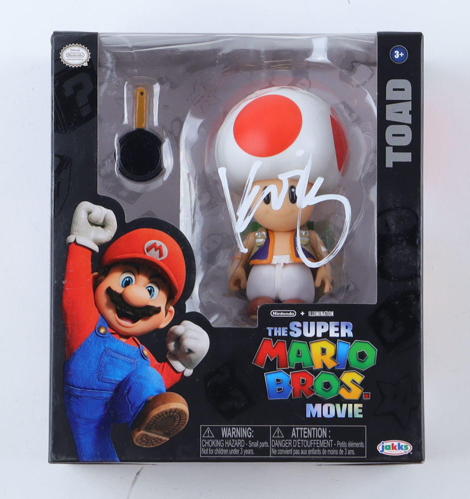 Keegan-Michael Key Signed "The Super Mario Bros. Movie" Toad Action ...