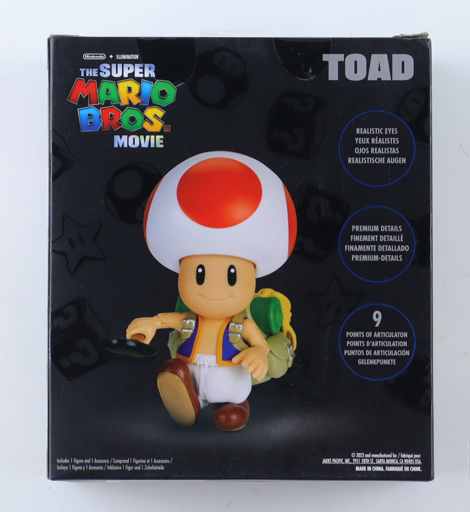 Keegan-Michael Key Signed "The Super Mario Bros. Movie" Toad Action ...