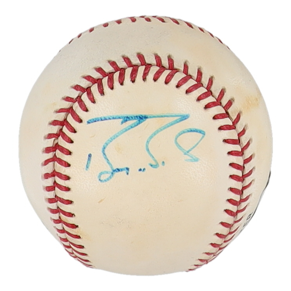 Barry Bonds & Bobby Bonds Signed ONL Baseball (Beckett) | Pristine Auction