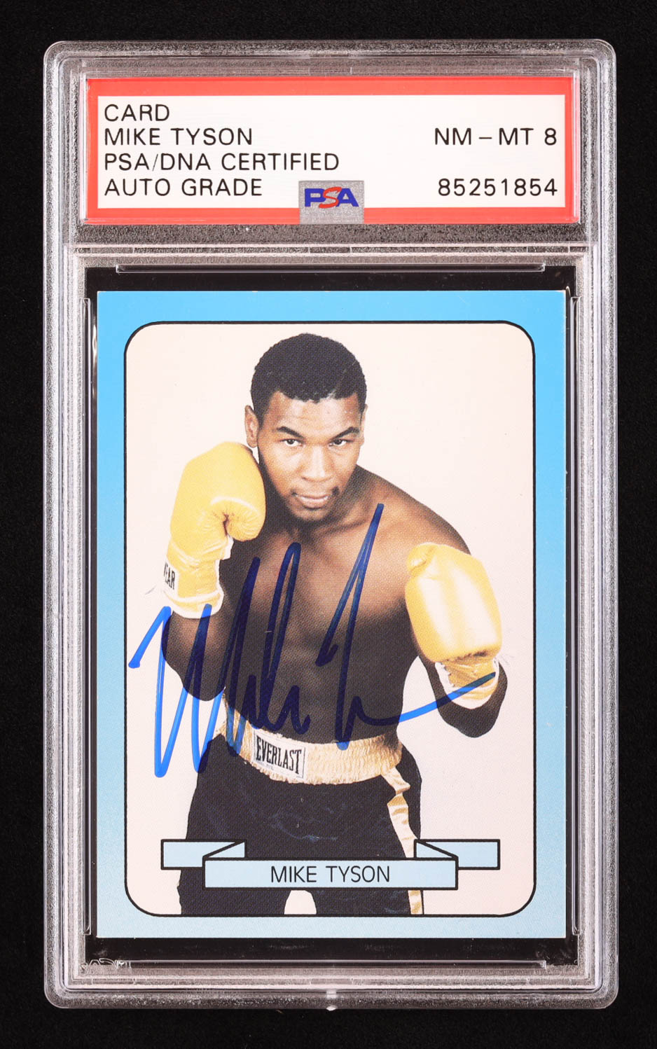 Mike Tyson Signed 1990 Living Legend Series 1 #18 (PSA | Auto 8 ...