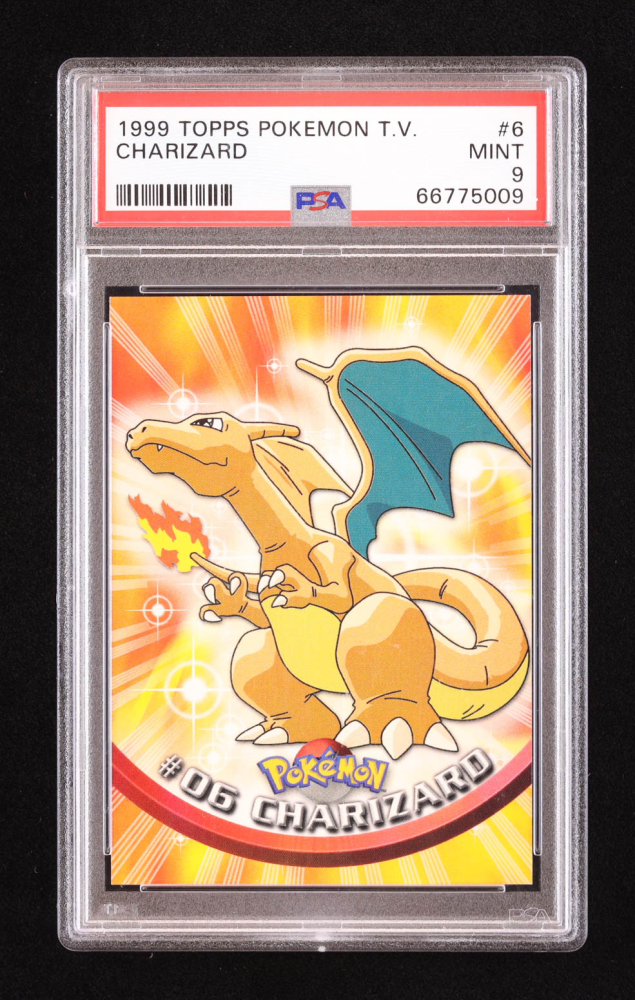 Charizard 2000 Topps Pokemon #6 Series 1 (PSA 9) | Pristine Auction