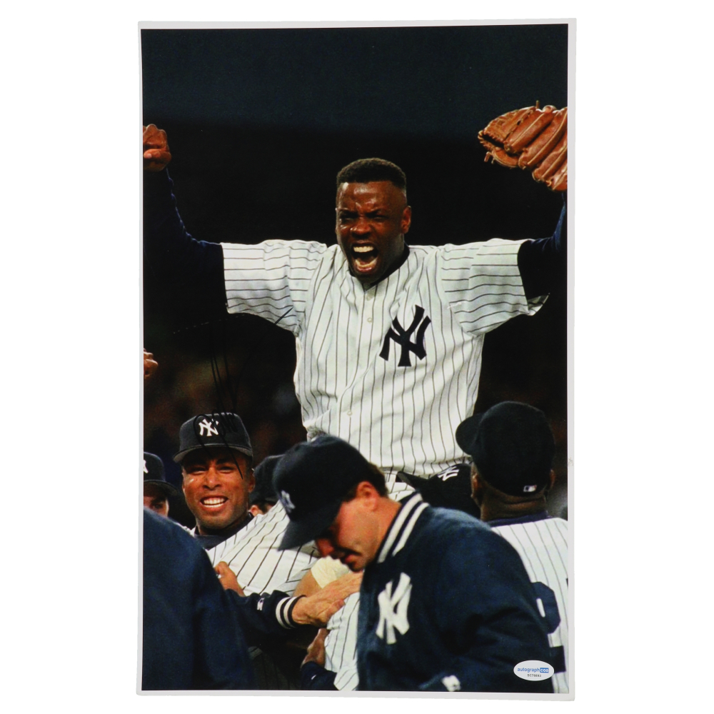 Doc Gooden Signed Yankees 11x17 Photo (AutographCOA) | Pristine Auction