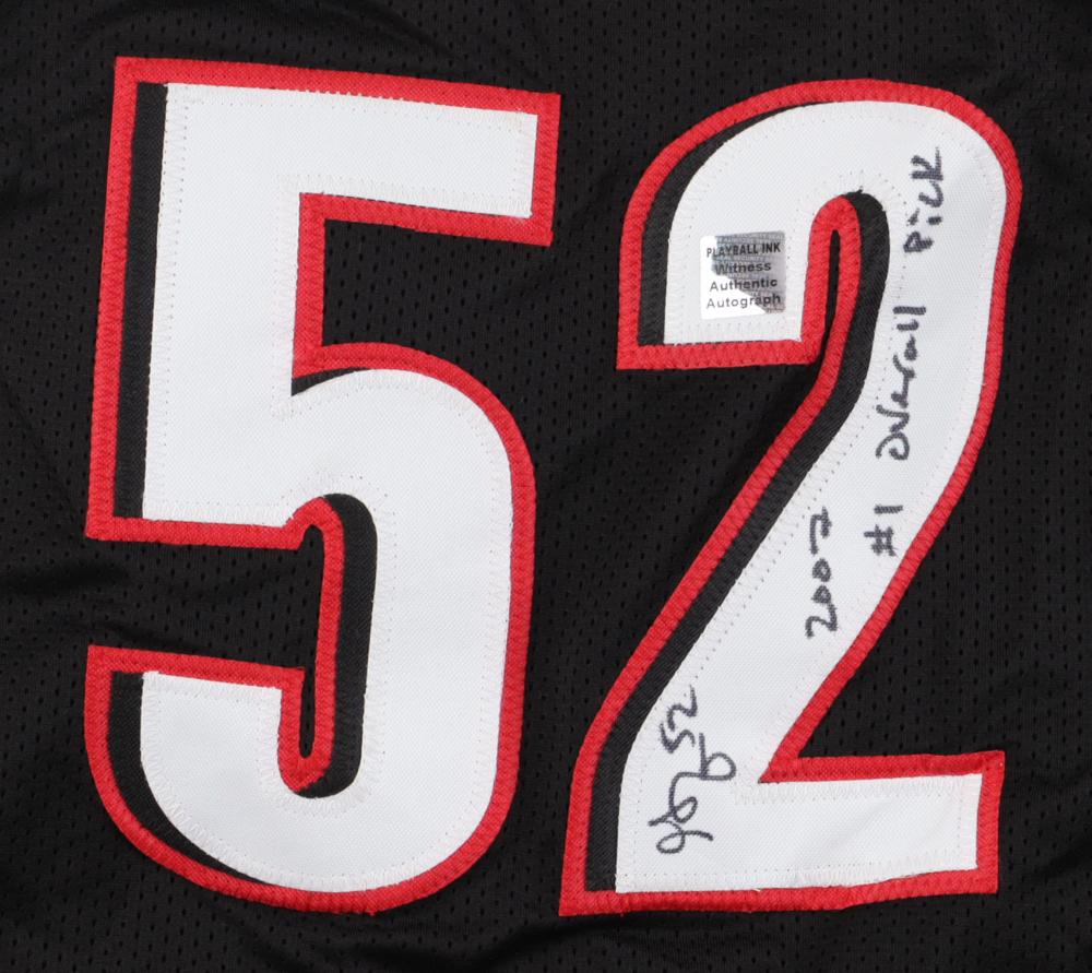 Greg Oden Signed Jersey Inscribed "2007 #1 Overall Pick" (Playball Ink ...