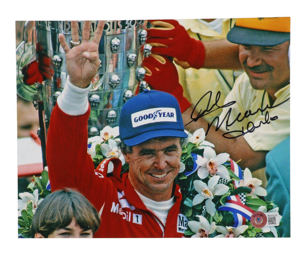 Rick Mears Signed Indy 500 8x10 Photo (Beckett) | Pristine Auction
