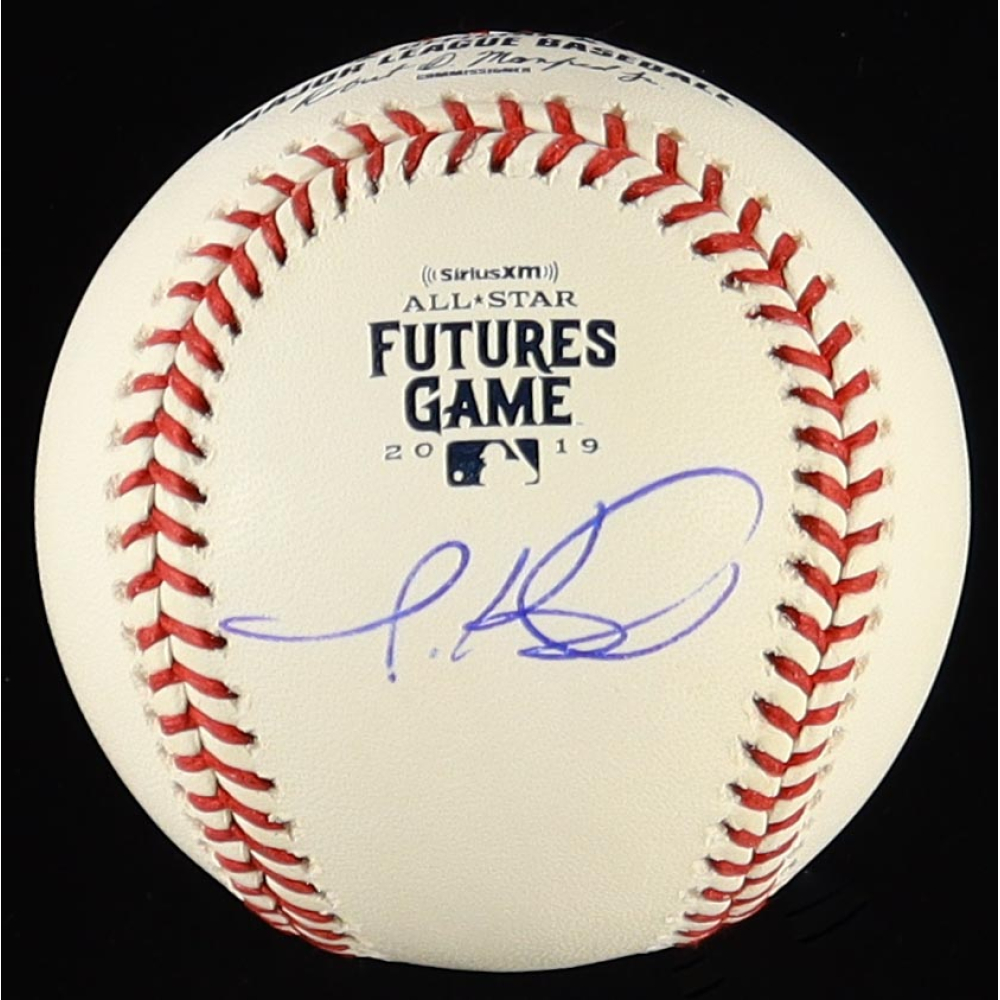 Jarred Kelenic Signed OML 2019 All-Star Futures Game Logo Baseball ...