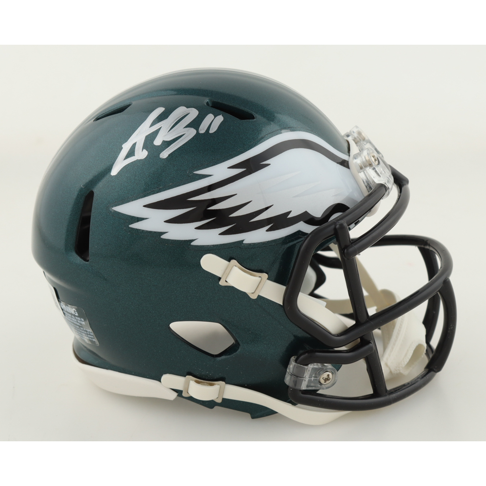 A. J. Brown Signed Eagles Speed Mini Helmet (Beckett) | Pristine Auction