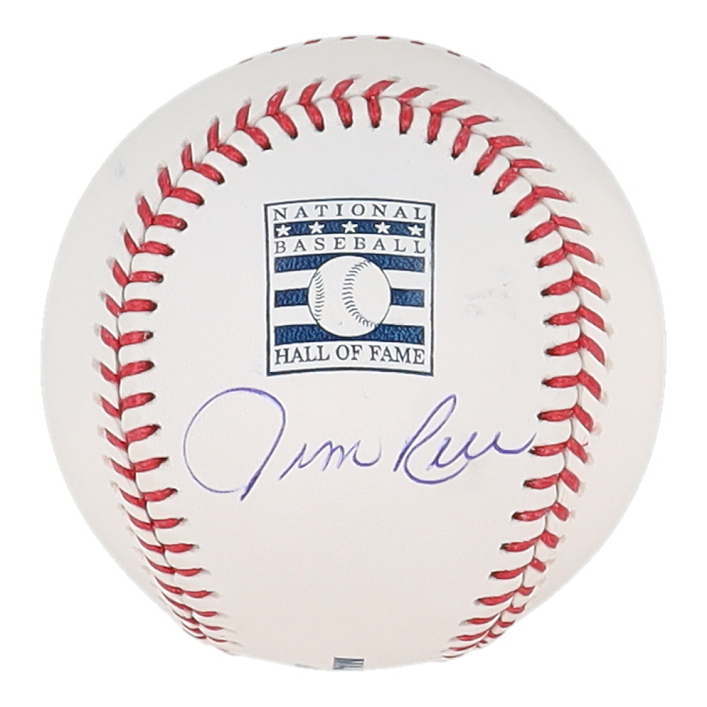 Jim Rice Signed OML Hall of Fame Logo Baseball (Fanatics) | Pristine ...