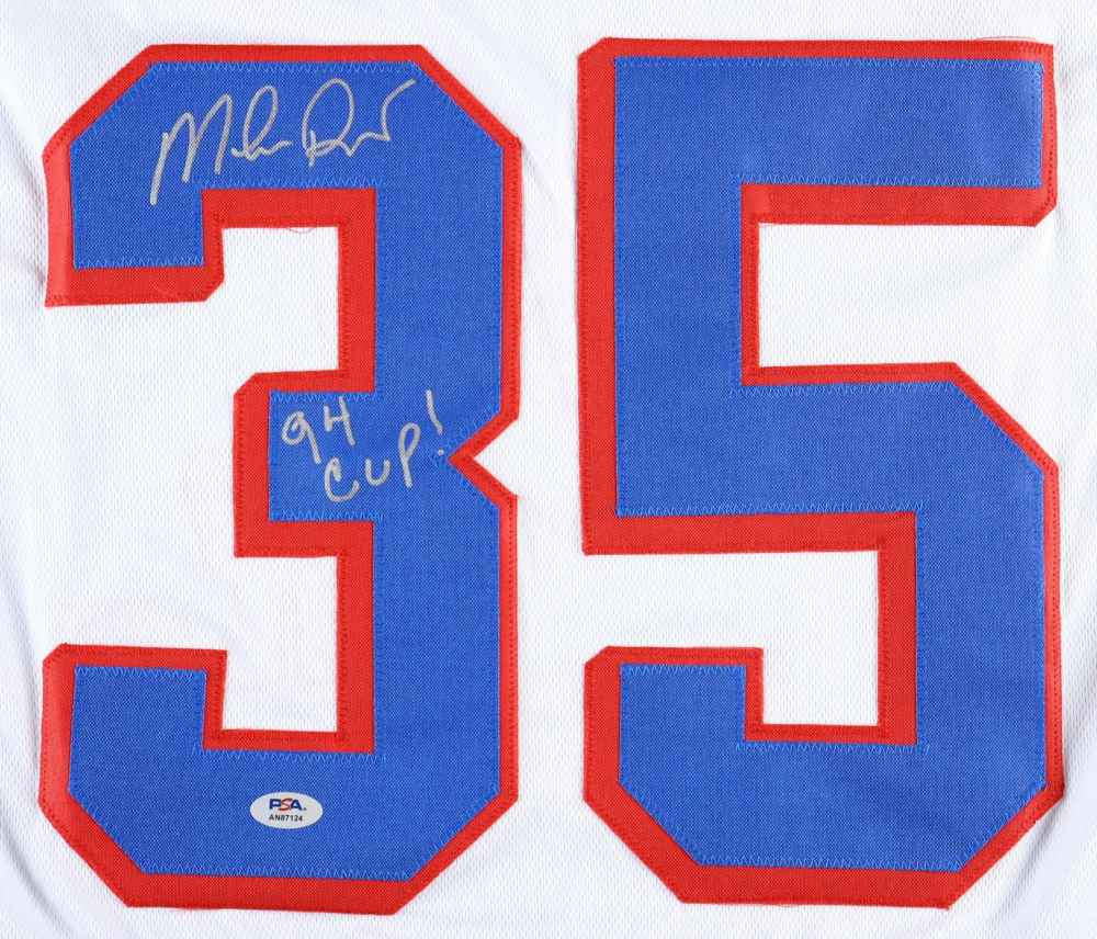 Mike Richter Signed Jersey Inscribed "94 Cup!" (PSA) | Pristine Auction