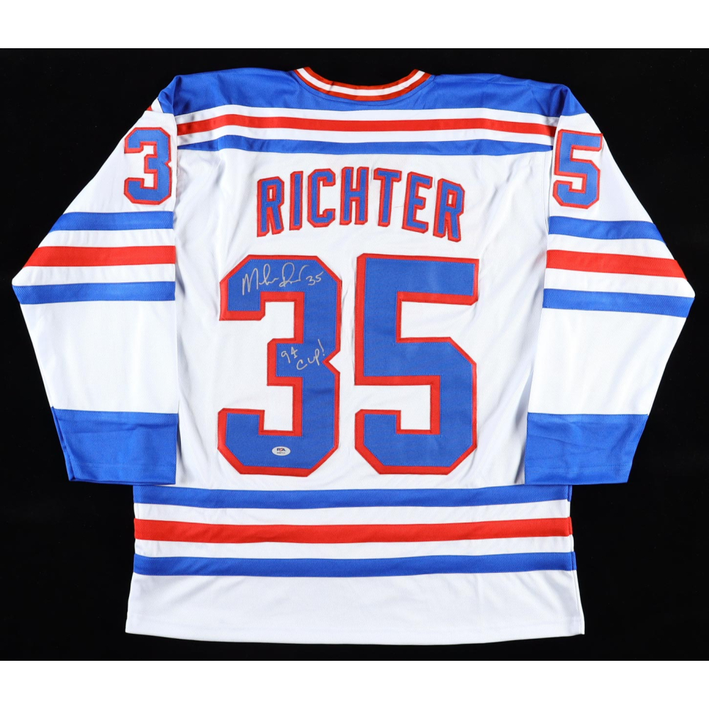 Mike Richter Signed Jersey Inscribed "94 Cup!" (PSA) | Pristine Auction