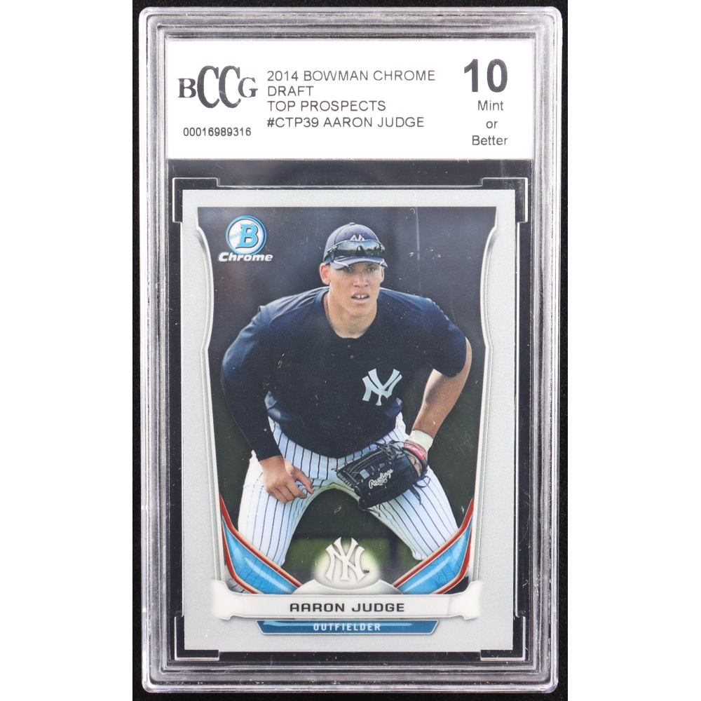 Aaron Judge 2014 Bowman Chrome Draft Top Prospects #CTP39 RC (BCCG 10 ...