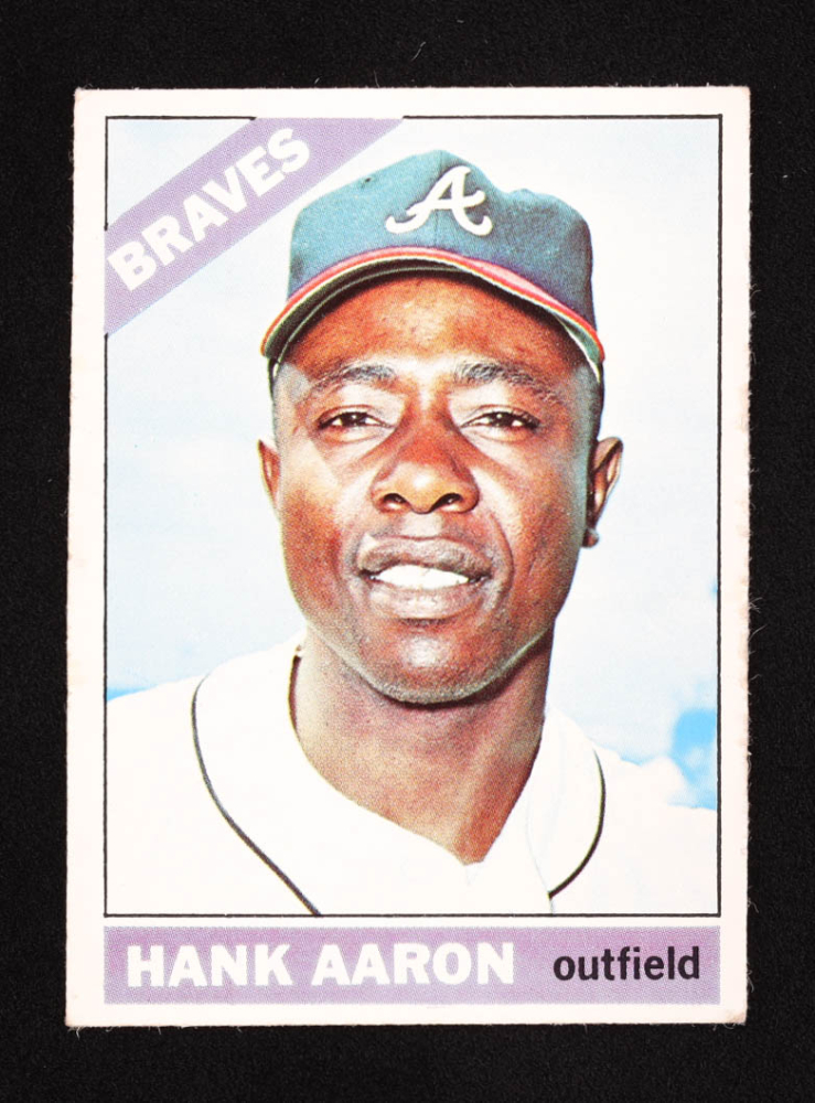 Hank Aaron 1966 Topps #500 | Pristine Auction