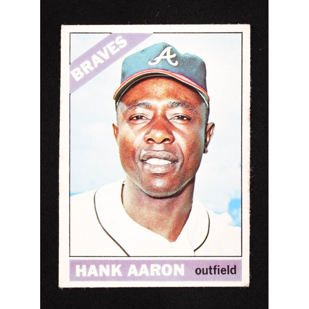 Hank Aaron 1966 Topps #500 | Pristine Auction