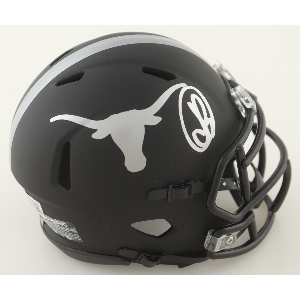 Isaiah Bond Signed Texas Longhorns Speed Mini Helmet (Beckett ...