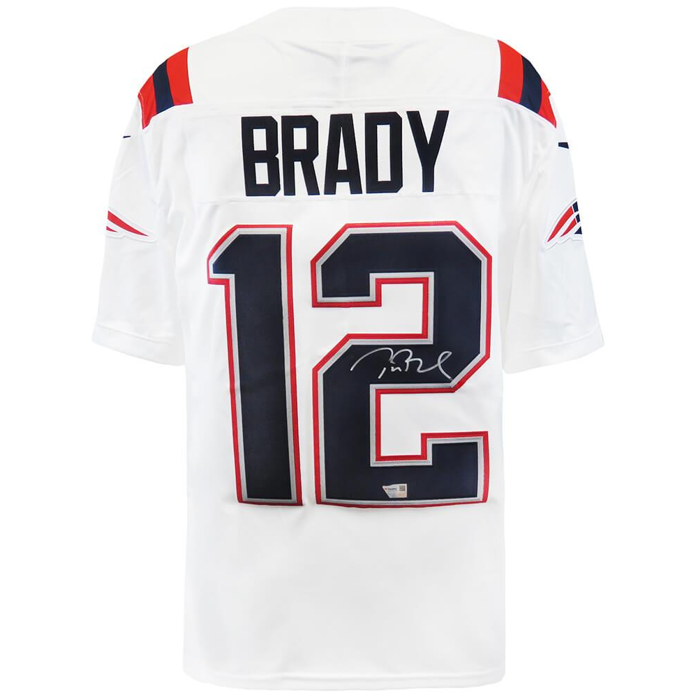 Tom Brady Signed Patriots Nike Authentic Jersey (Fanatics) | Pristine ...