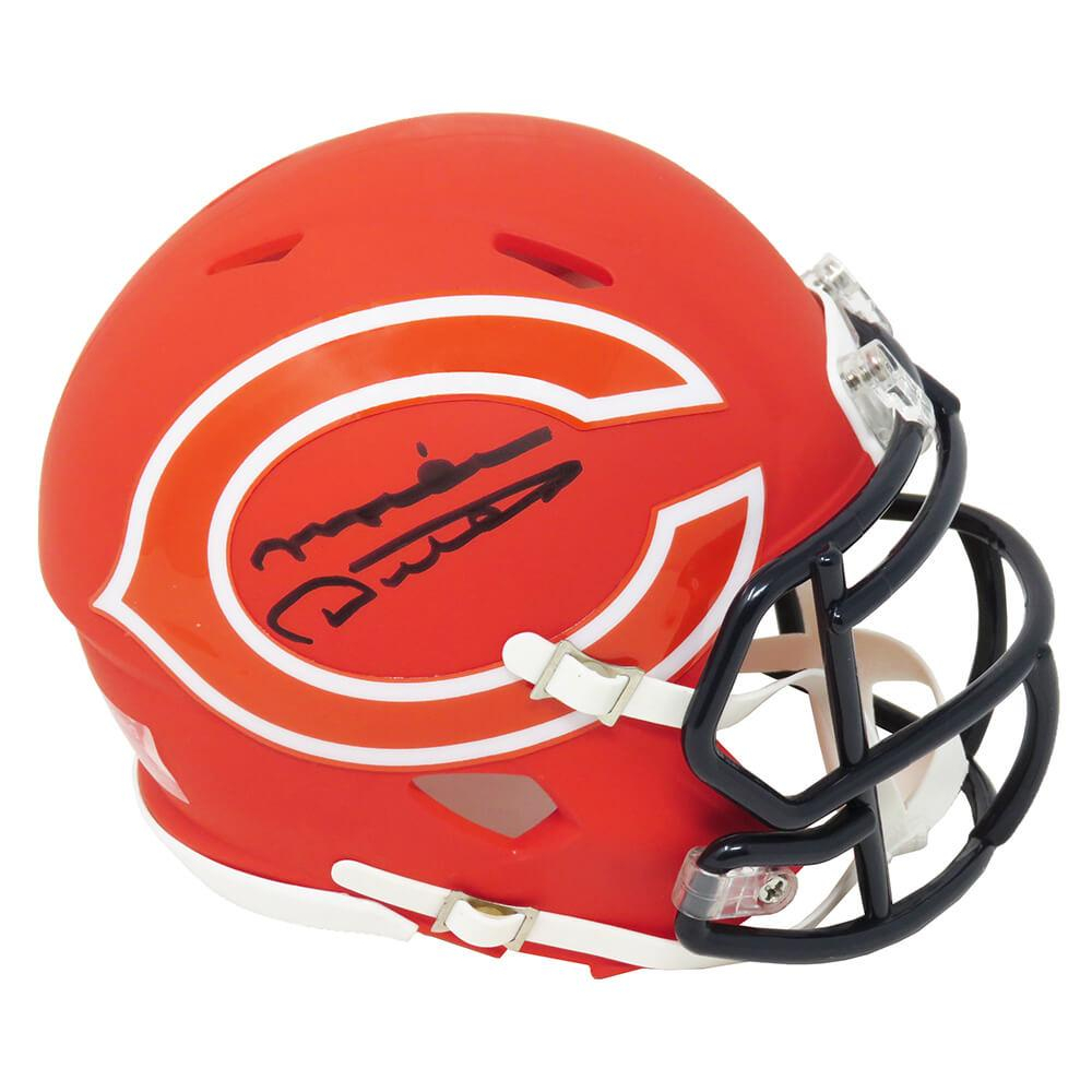 Mike Ditka Signed Bears AMP Alternate Speed Mini Helmet (Schwartz ...