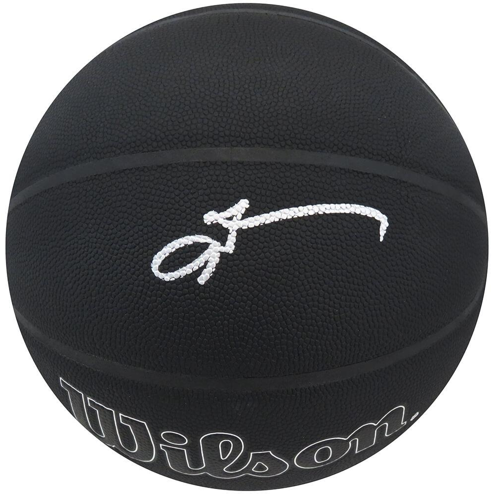 Allen Iverson Signed NBA 75th Anniversary Logo Basketball (Schwartz ...