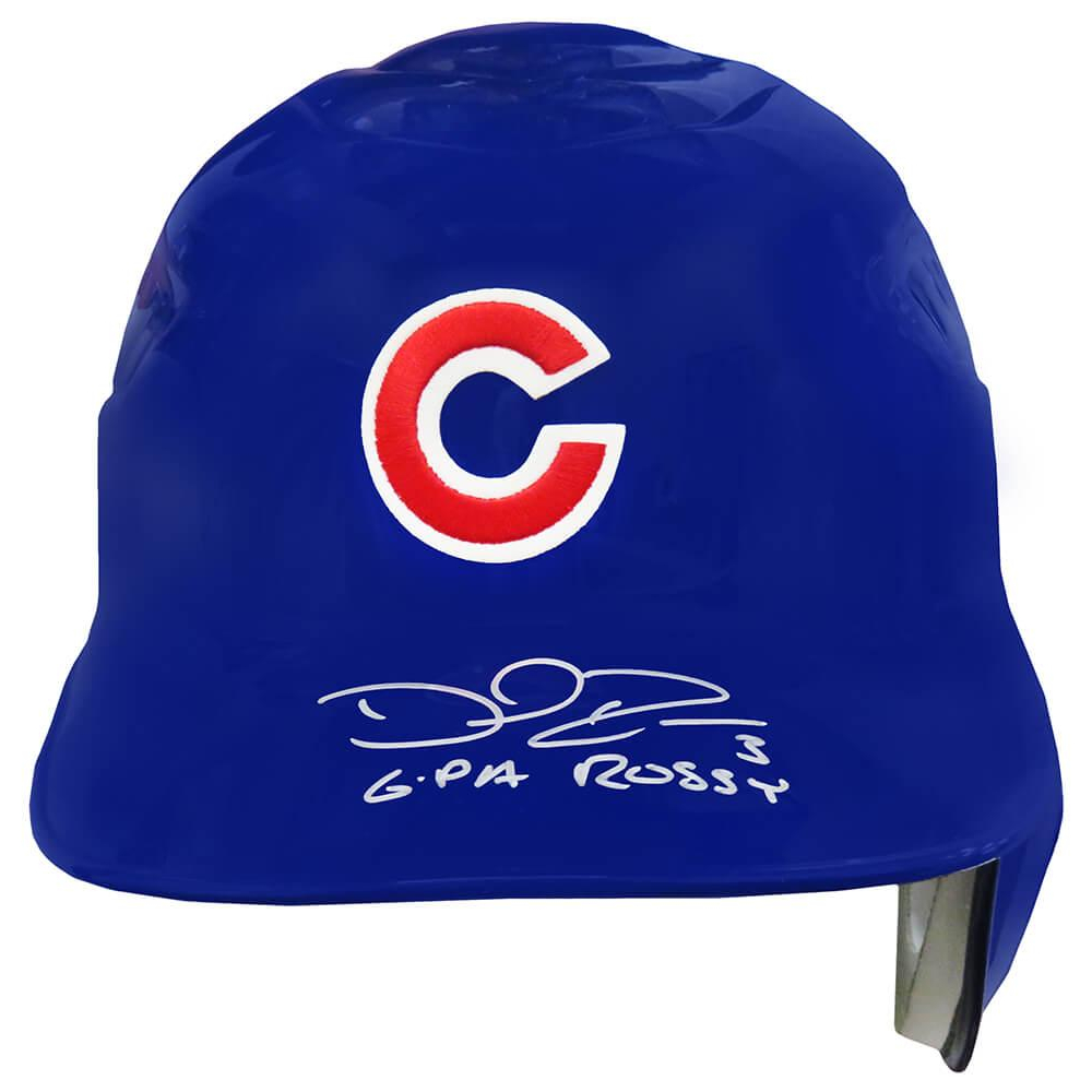 David Ross Signed Cubs Full-Size Authentic On-Field Batting Helmet ...