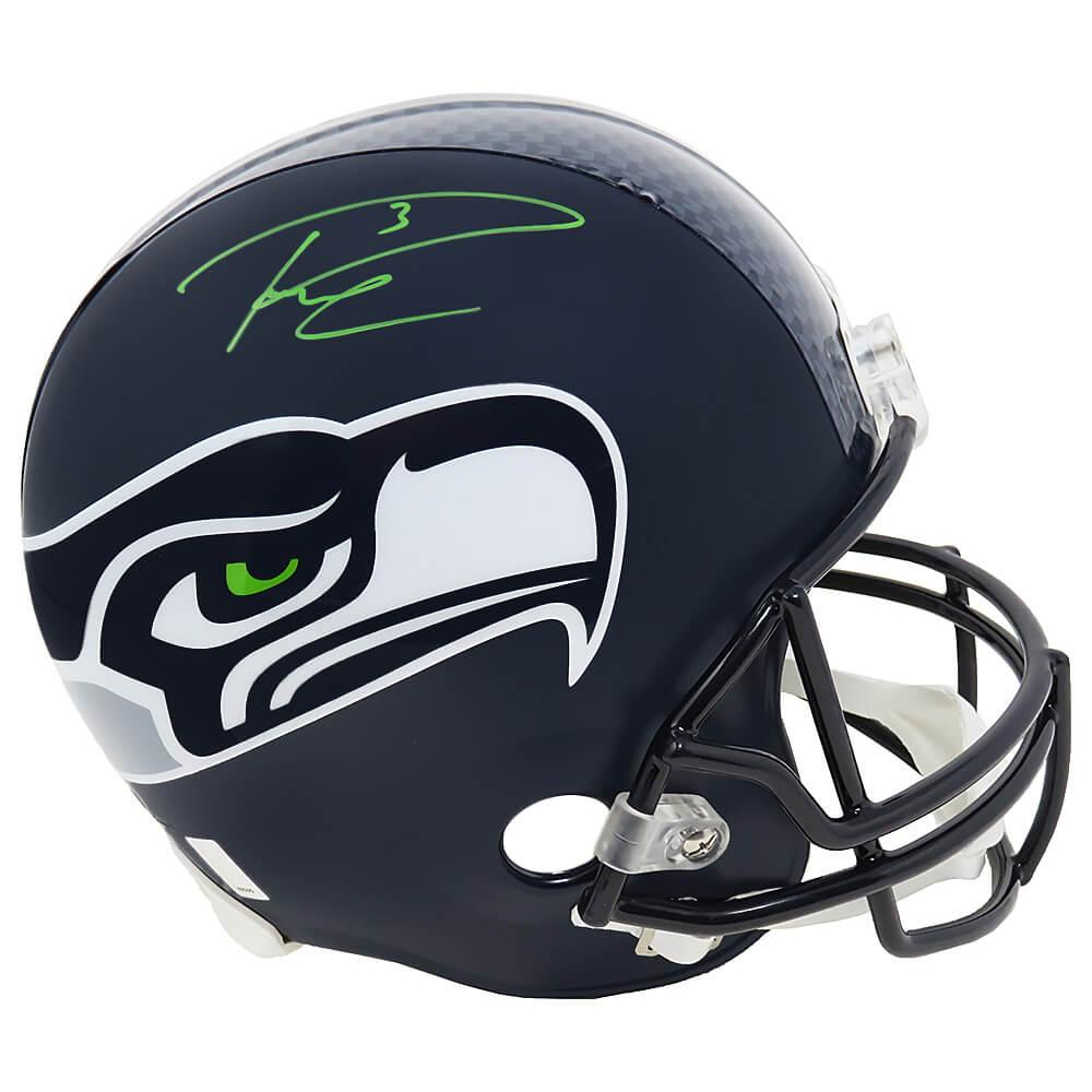 Russell Wilson Signed Seahawks Full-Size Helmet (Schwartz & Wilson ...
