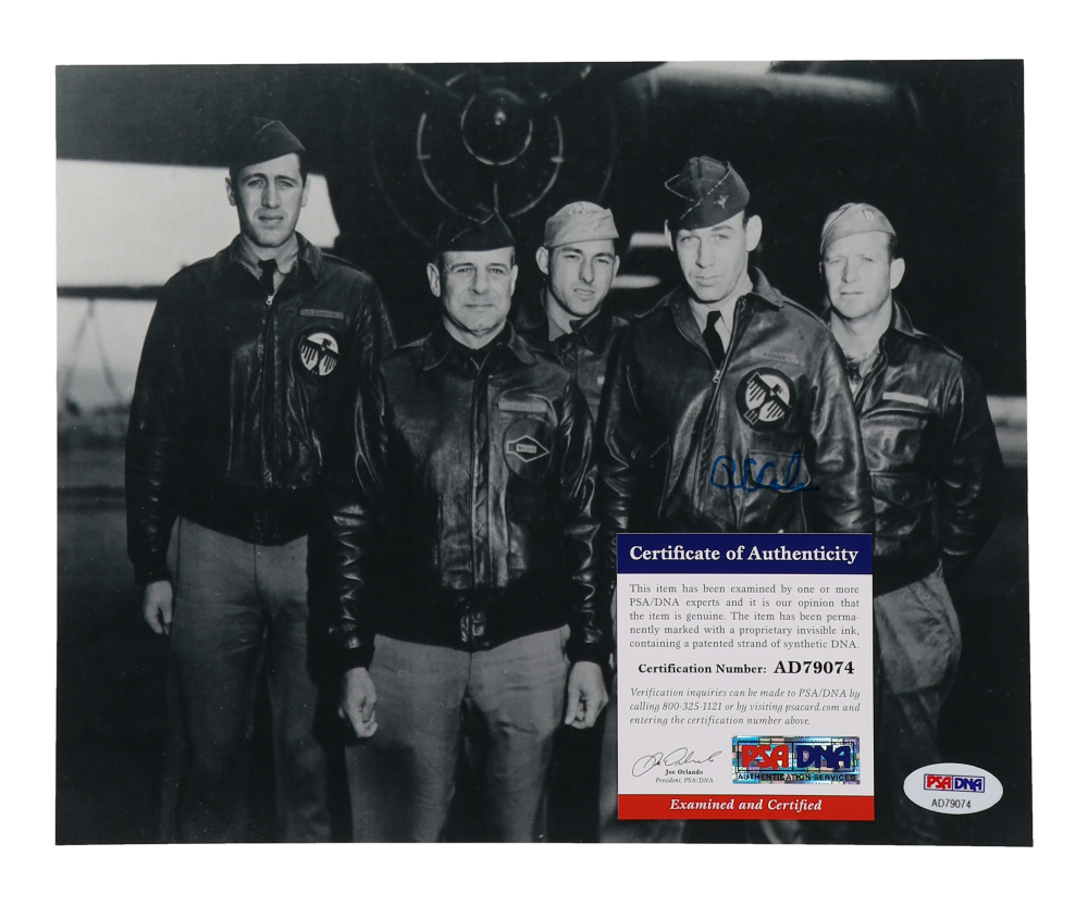 Richard E. Cole Signed WWII 8x10 Photo (PSA) | Pristine Auction