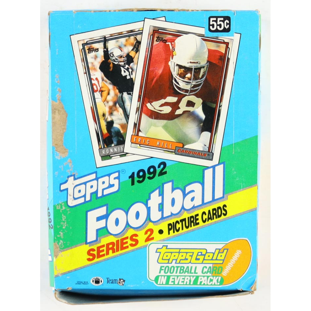 1992 Topps Series 2 Football Wax Box With (36) Packs | Pristine Auction