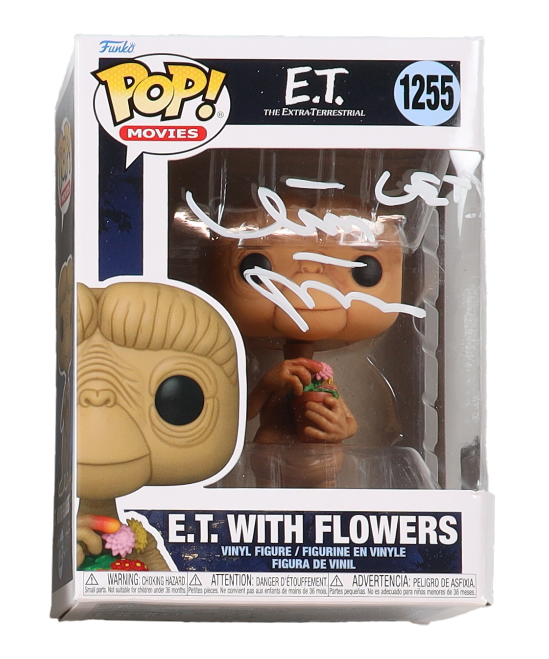 Matthew De Meritt Signed "E.T.: The Extra Terrestrial" #1255 E.T. with ...