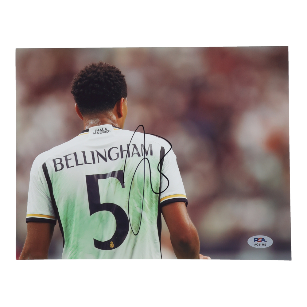 Jude Bellingham Signed Madrid 8x10 Photo (PSA) | Pristine Auction