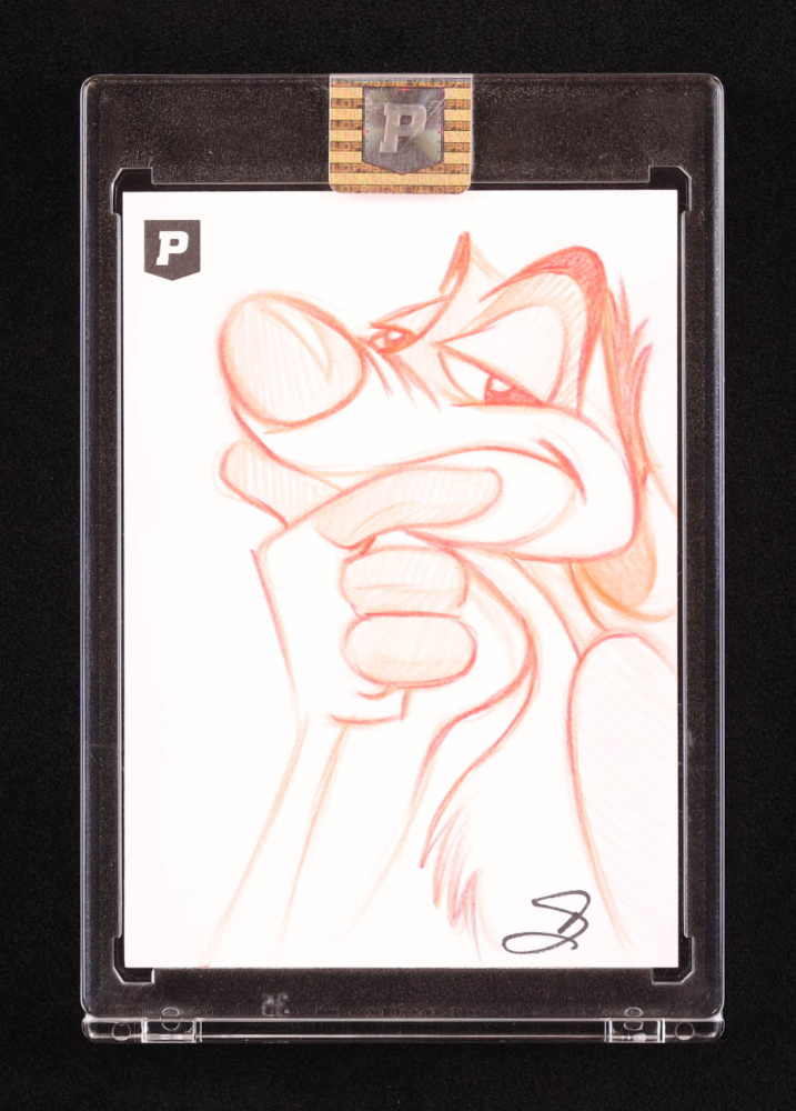 Timon | Disney | Original Art Sketch Card by Scott Cook (1/1 Original Art) | Pristine Auction