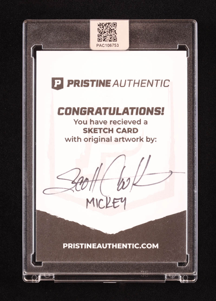 Mickey Mouse | Disney | Original Art Sketch Card by Scott Cook (1/1 ...