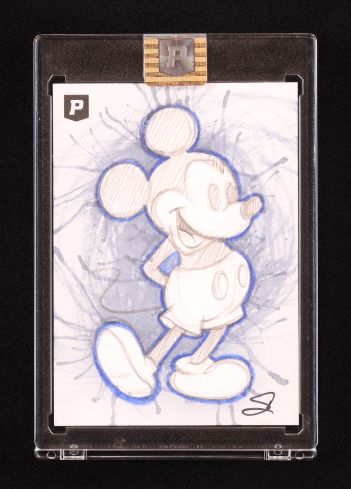 Mickey Mouse | Disney | Original Art Sketch Card by Scott Cook (1/1 Original Art) | Pristine Auction