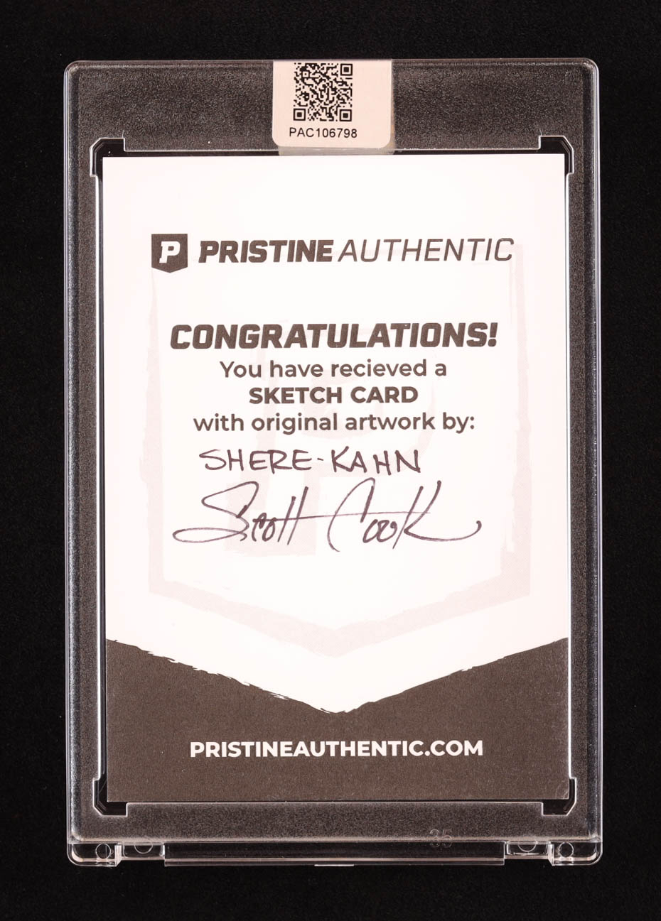 Shere Kahn | Disney | Original Art Sketch Card by Scott Cook (1/1 ...